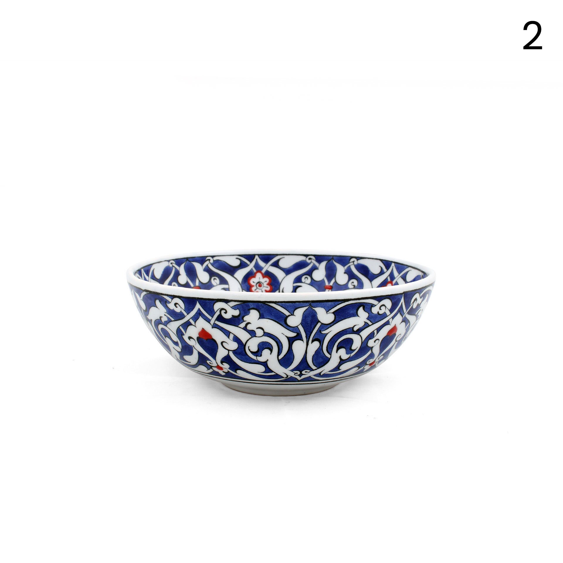 Ceramic Bowls Handmade Iznik Pottery Floral Designs Ceramic - Etsy