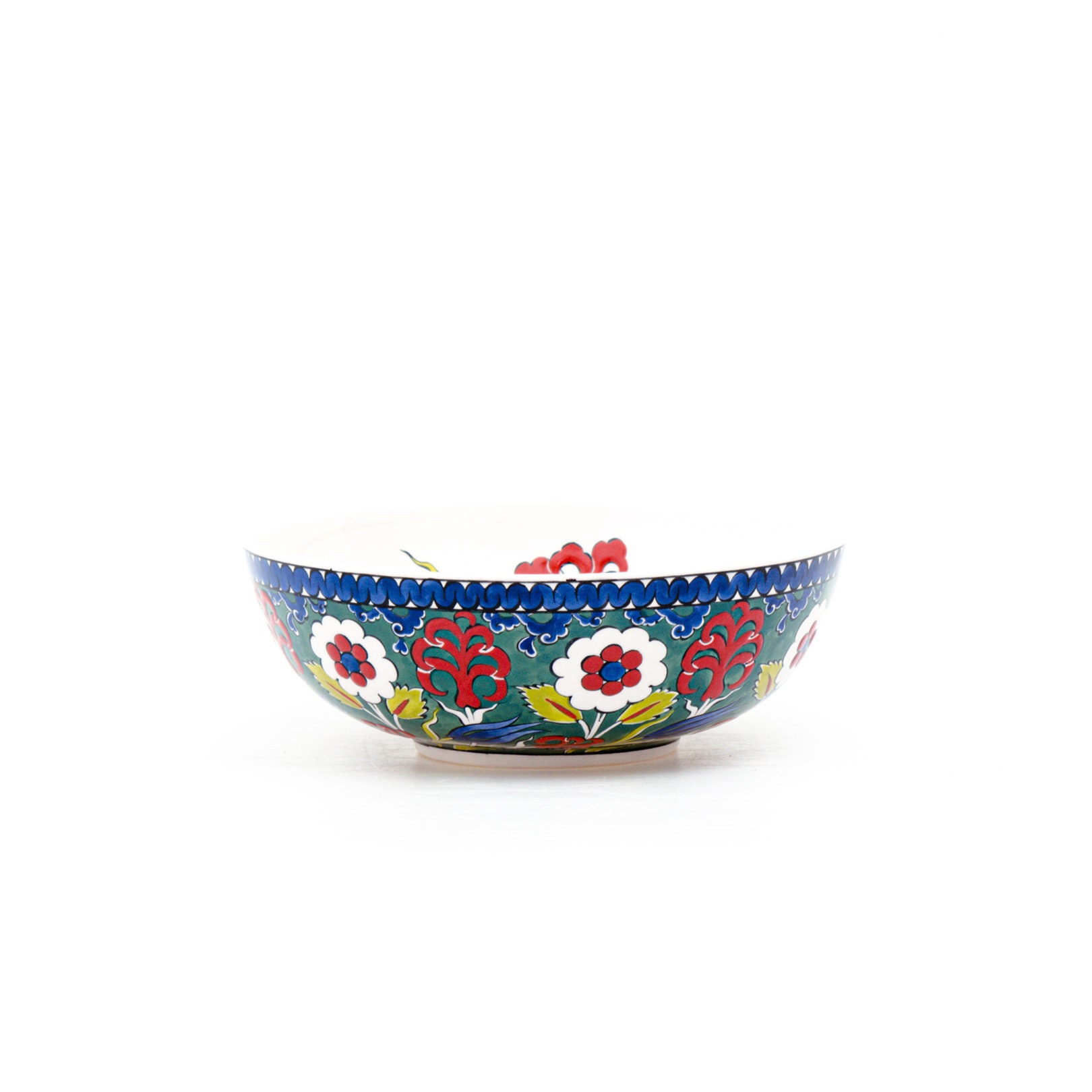 Ceramic Bowls Handmade Iznik Pottery Floral Designs Ceramic - Etsy