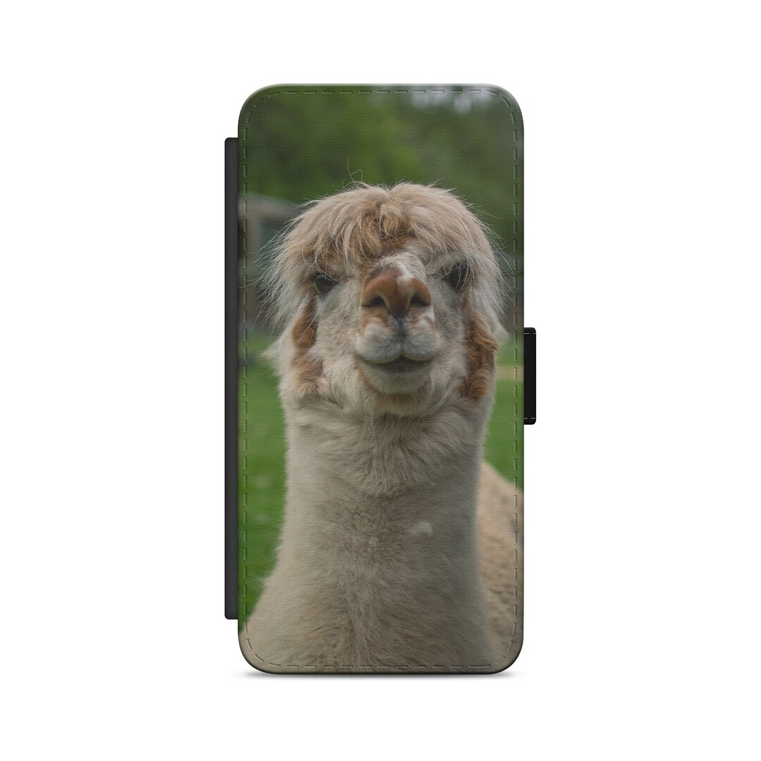 Alpaca Wild Animals Flip Wallet Phone Case for iPhone Samsung - Etsy