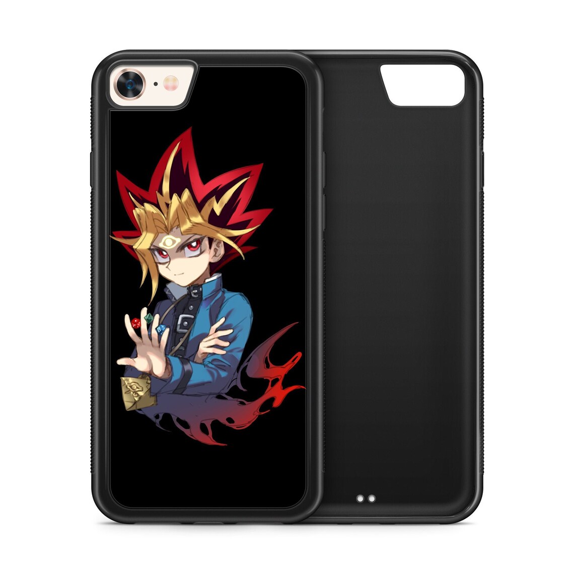 Yami Yugi Anime Black Rubber Phone Case for iPhone Samsung Huawei - Etsy