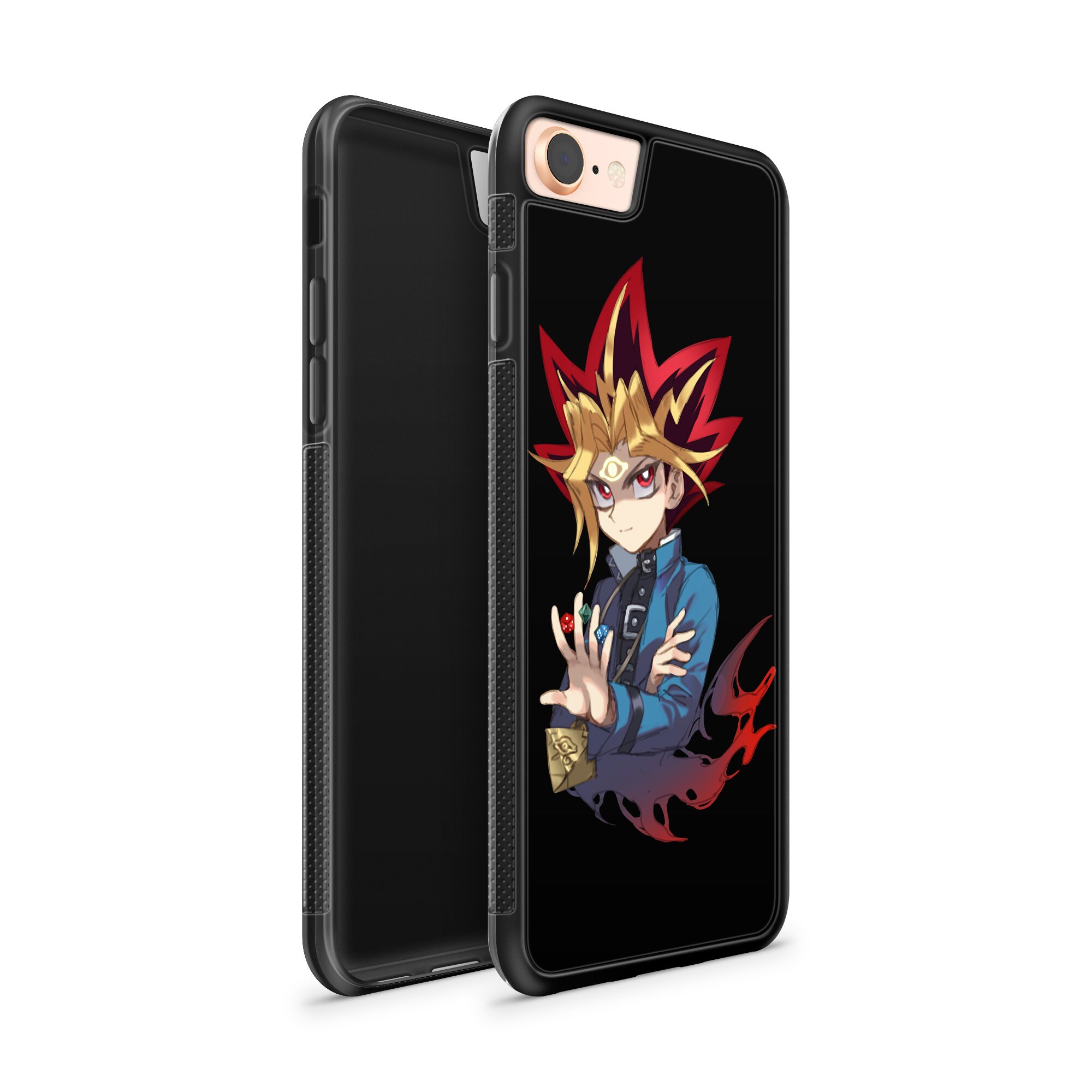 Yami Yugi Anime Black Rubber Phone Case for iPhone Samsung Huawei - Etsy