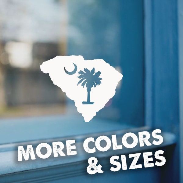 South Carolina Decal - Etsy