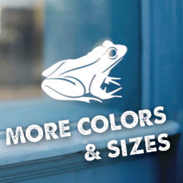 Tree Frog Decal - Etsy