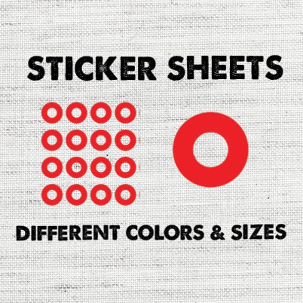 Donut Sticker - Etsy