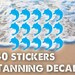 Palm Tree Tan Decals,tanning, Tanning Stickers, Tan Line Sticker ...