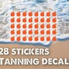 Sea Turtle Tan Decals,tanning, Tanning Stickers, Tan Line Sticker ...