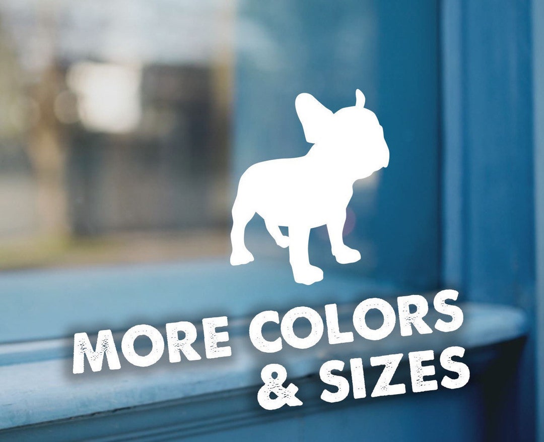 French Bulldog Sticker Decal,bulldog Decal,french Bulldog Sticker ...