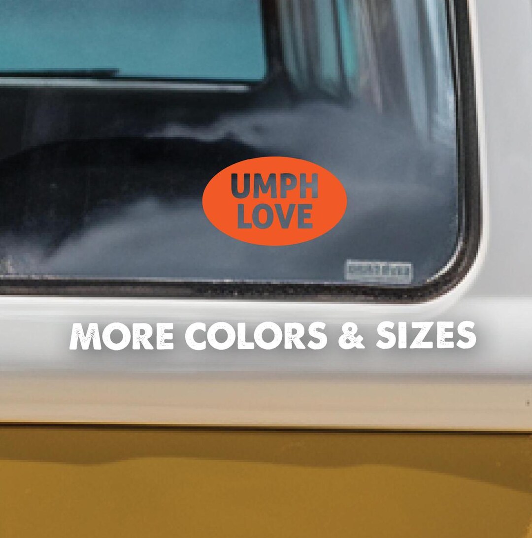 Umph Love Sticker Decal,car Decal,window Decal,car Stickers,laptop ...