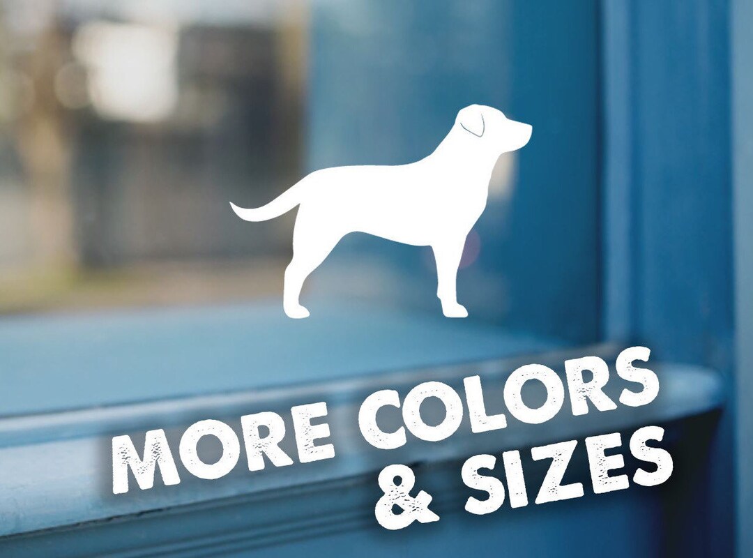 Labrador Sticker Decal,lab Decal,lab Sticker,car Decal,laptop,car ...