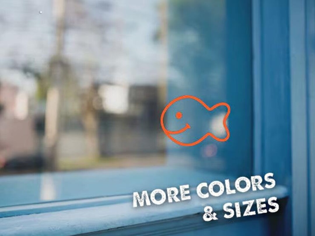 Goldfish,goldfish Decal,goldfish Sticker,goldfish Decal,goldfish ...