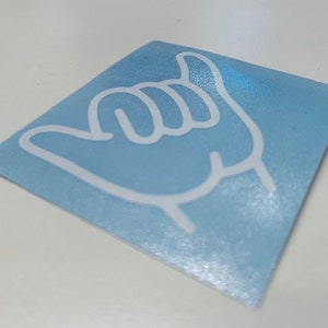 Hang Loose,hang Ten Sticker,decal Decal,window Decal, Stickers,laptop ...