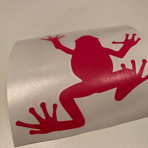 Tree Frog Sticker Decal,tree Frog Decal,tree Frog Sticker,car Decal,car ...