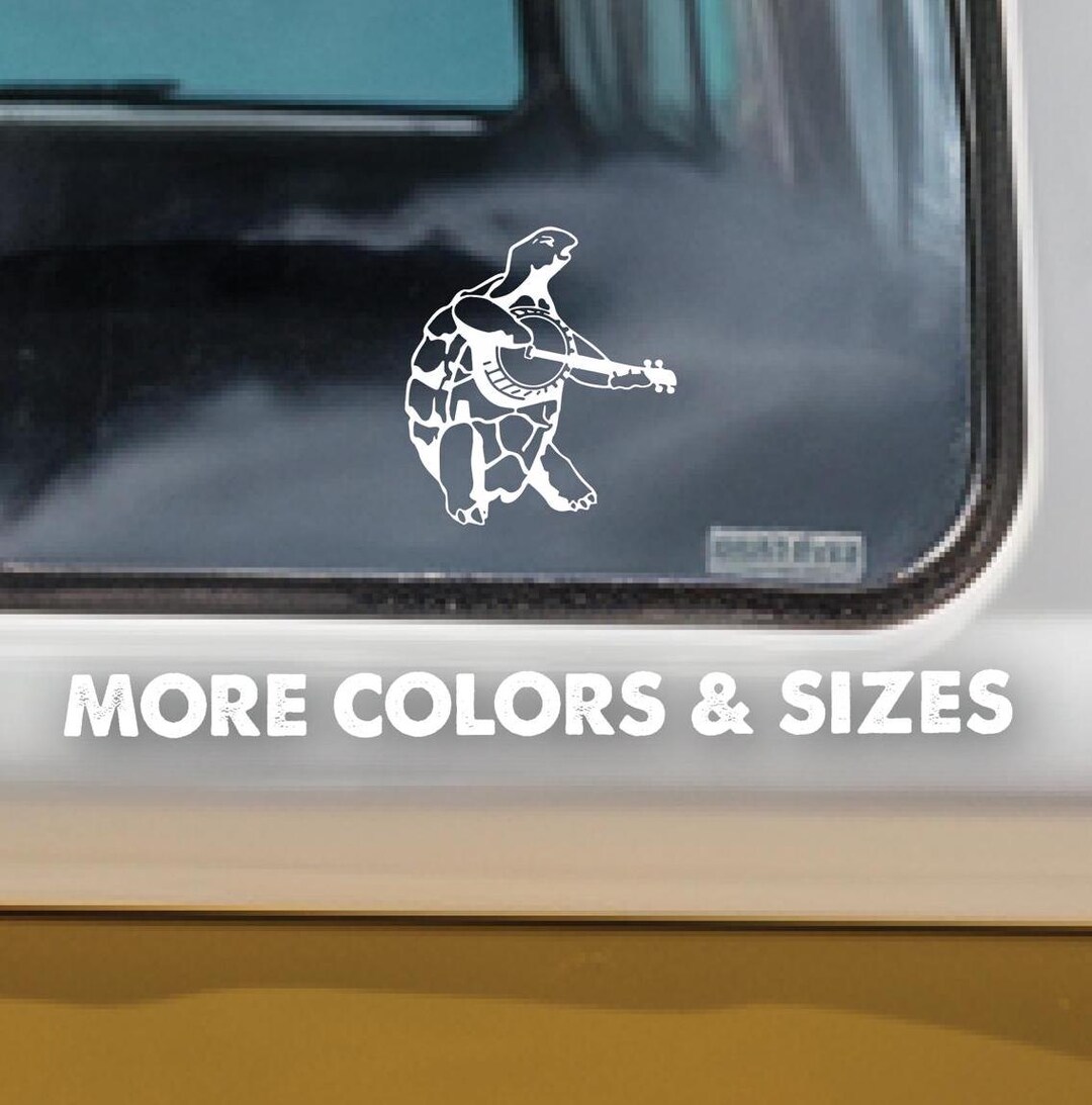 Terrapin Turtle Decal Vinyl Sticker - Car Decal, Window Decal, Car ...