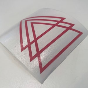 Triangle Vinyl Sticker Decal,car Stickers,car Decal,laptop Sticker ...