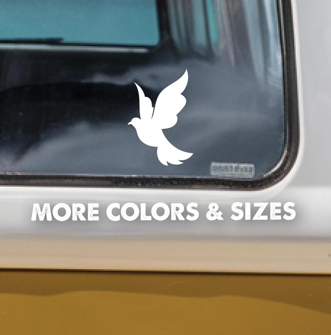 Dove Decal,peacemaker Dove, Dove Vinyl Decal, Dove Vinyl, Peace Dove ...
