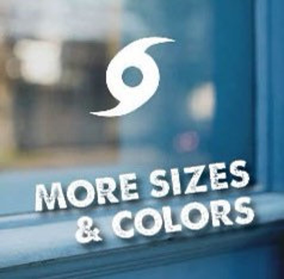 Hurricane Sticker Decal Decal Stickerslaptop | Etsy