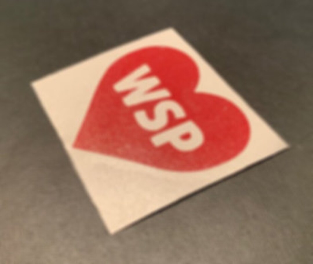 WSP Heart Sticker Decal,car Decal,decal,car Stickers,laptop Sticker,car ...