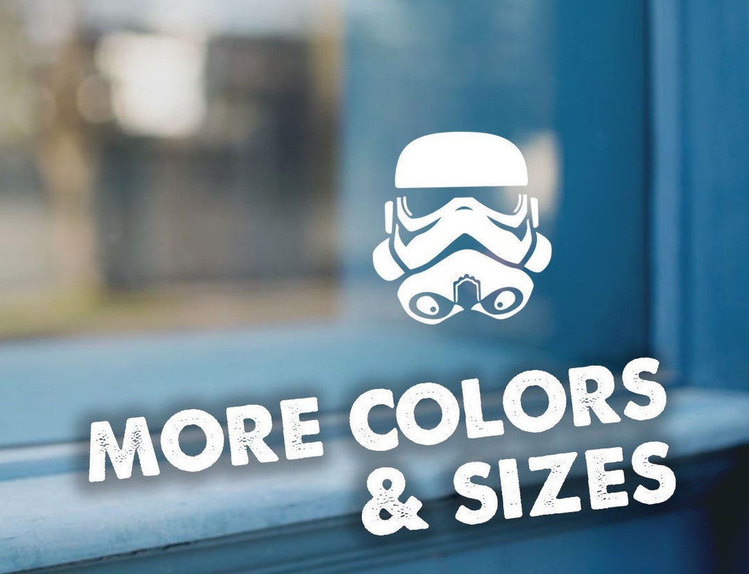 Stormtrooper Sticker Decal,car Decal, Window Decal, Car Stickers ...