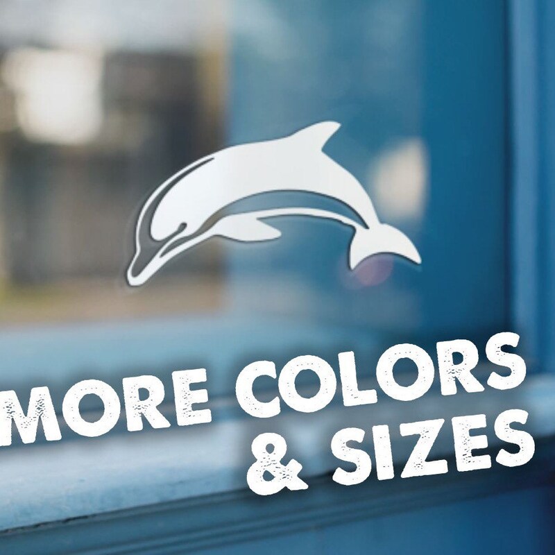 Dolphin Sticker - Etsy
