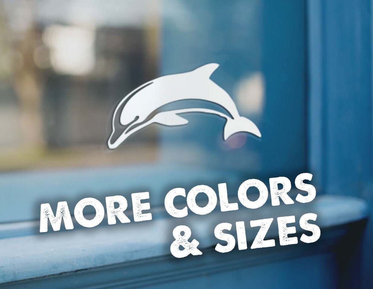 Dolphin Sticker Decal Decal Sticker DecalBoat Decal | Etsy