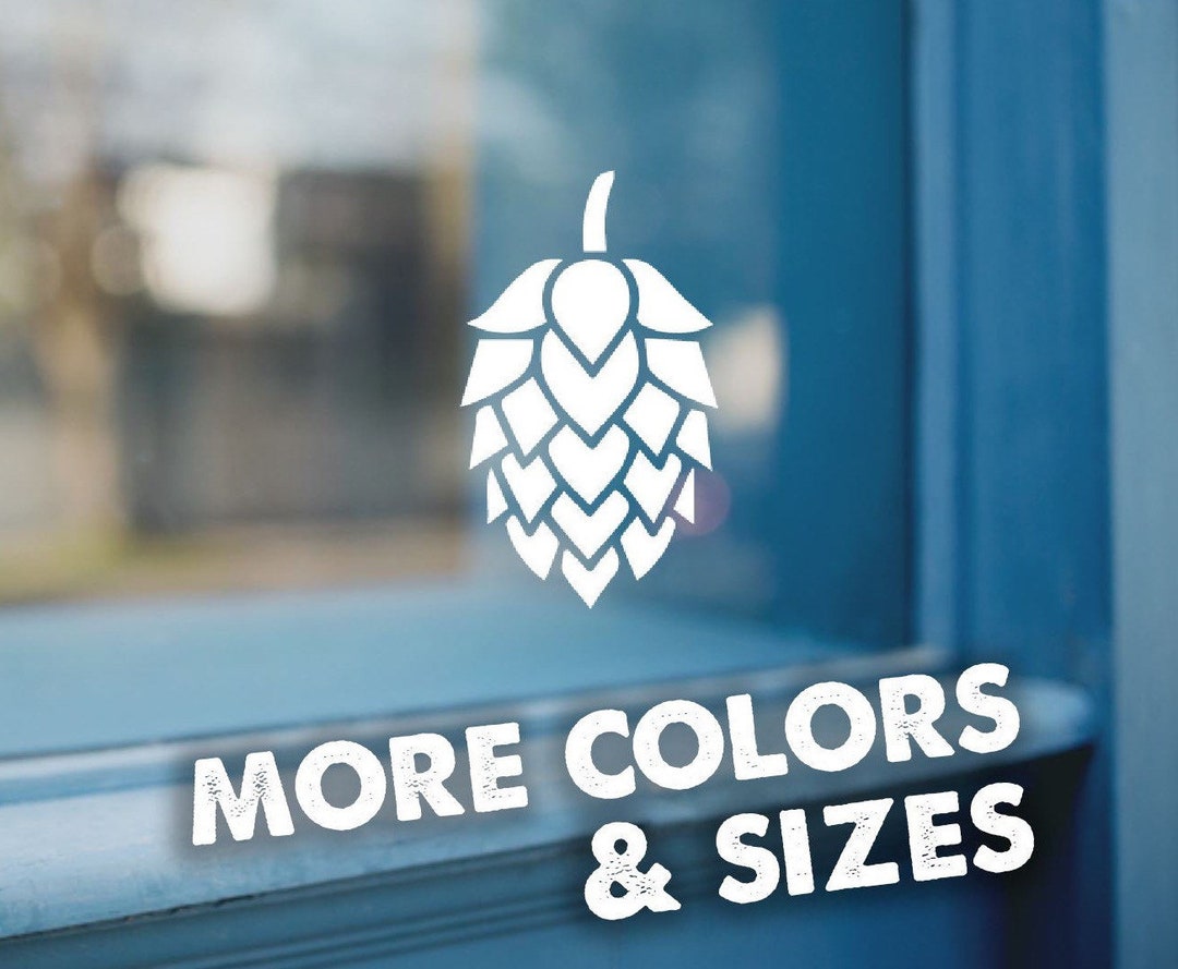 Hop Sticker Decal,hop Decal, Stickers,laptop Decals,beer Stickers,water ...