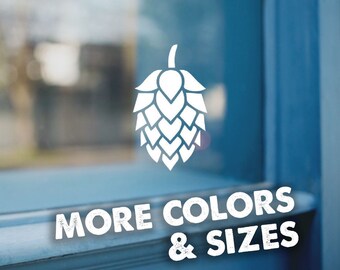 Beer Hops Symbol Di Cut Decal Home/laptop/computer/truck/car Bumper ...