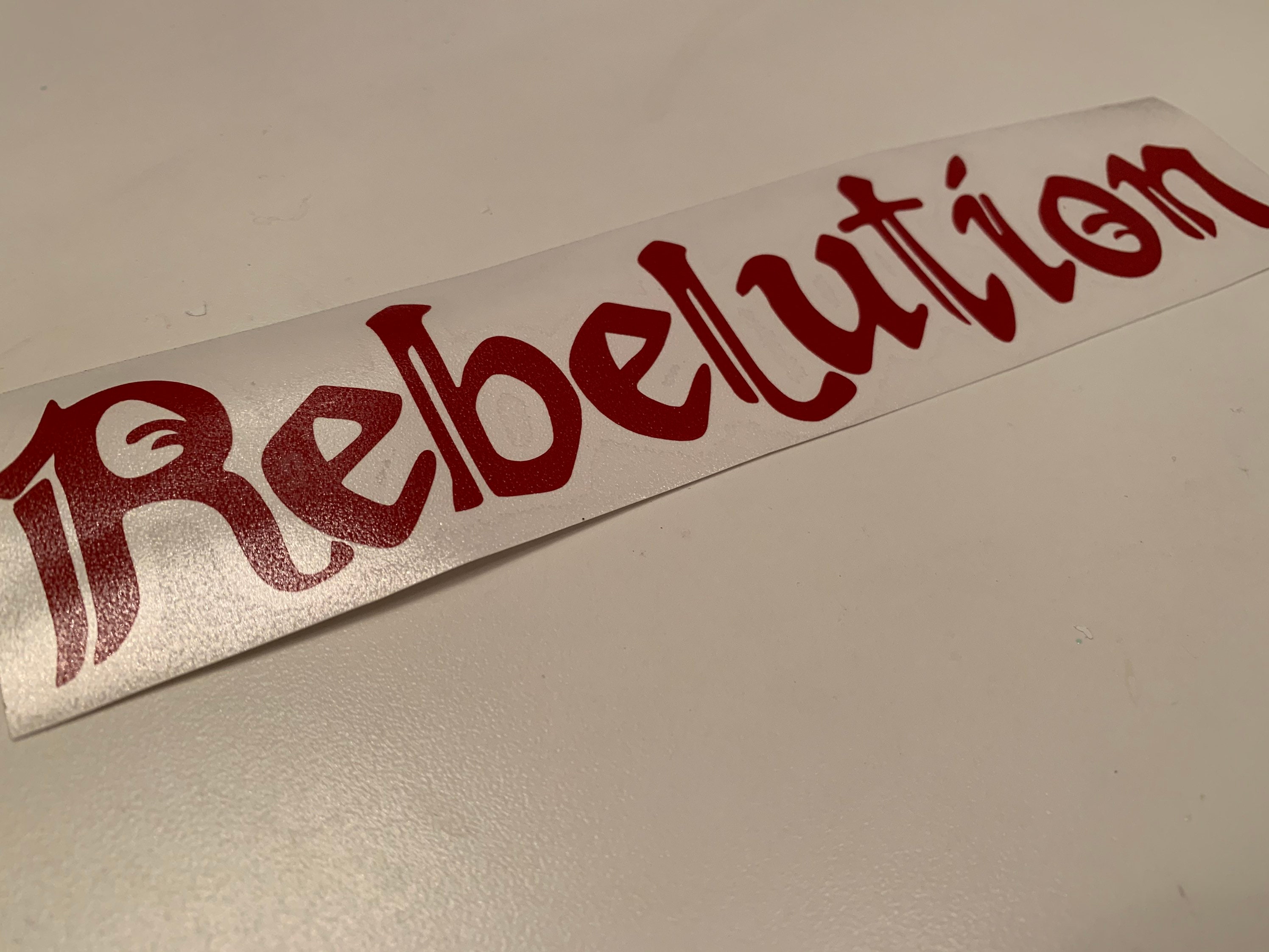 Rebelution Vinyl Sticker Decal Decalwindow Decal - Etsy
