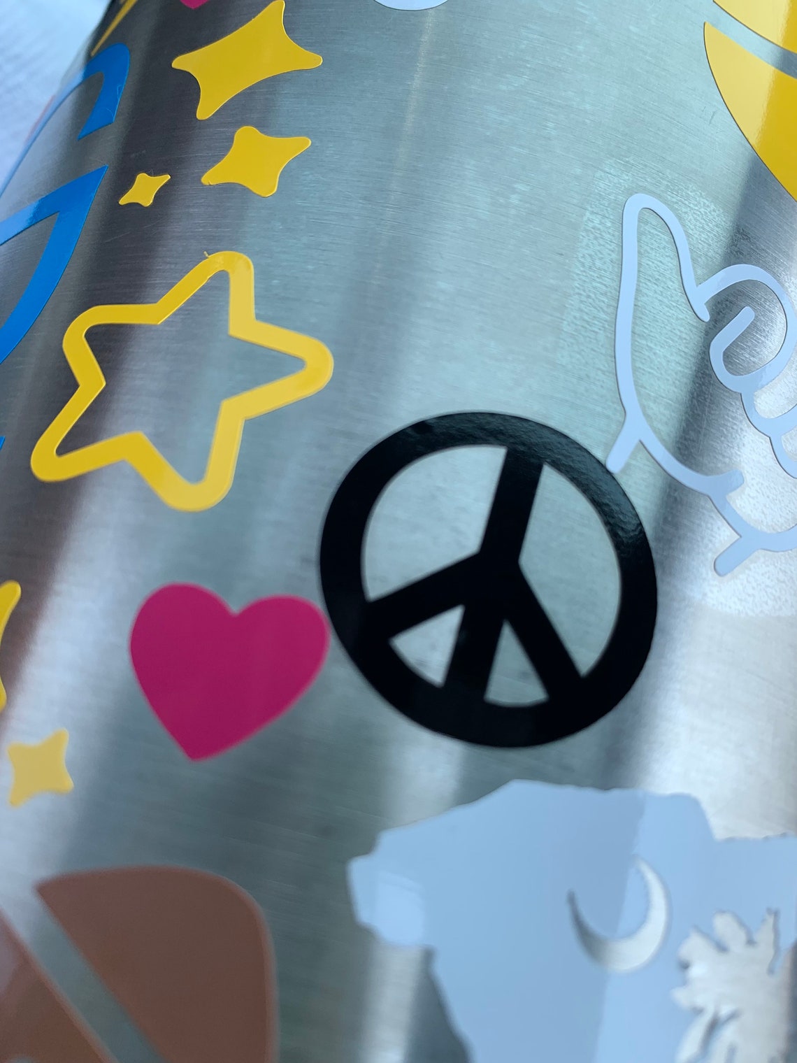 Peace Sign Decal Peace Symbol Decal Peace Symbol Sticker | Etsy