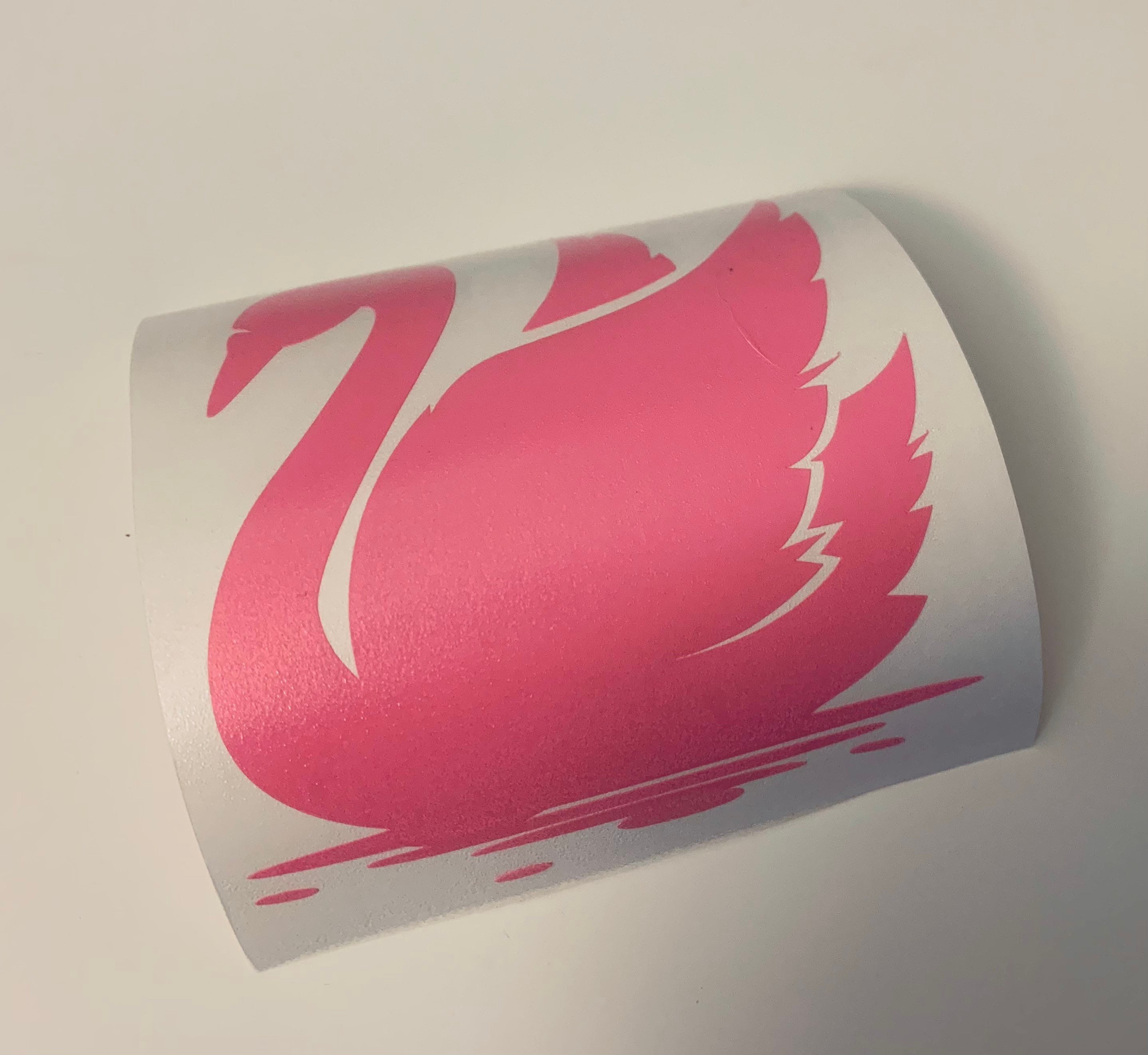 Swan Swan Decal Swan Sticker Swan Vinyl Decal Swan Decal | Etsy