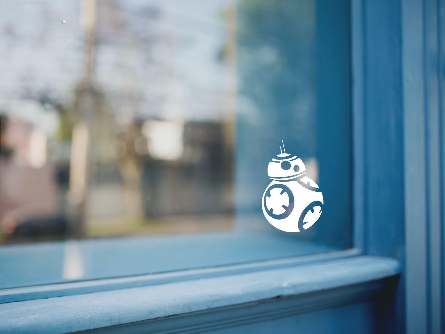 BB-8 Droid Decal Sticker Car DecalWindow DecalCar | Etsy