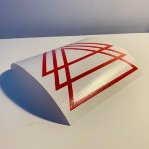 Triangle Vinyl Sticker Decal,car Stickers,car Decal,laptop Sticker ...