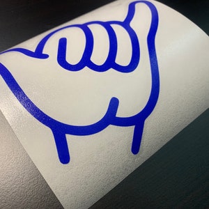 Hang Loose,hang Ten Sticker,decal Decal,window Decal, Stickers,laptop ...