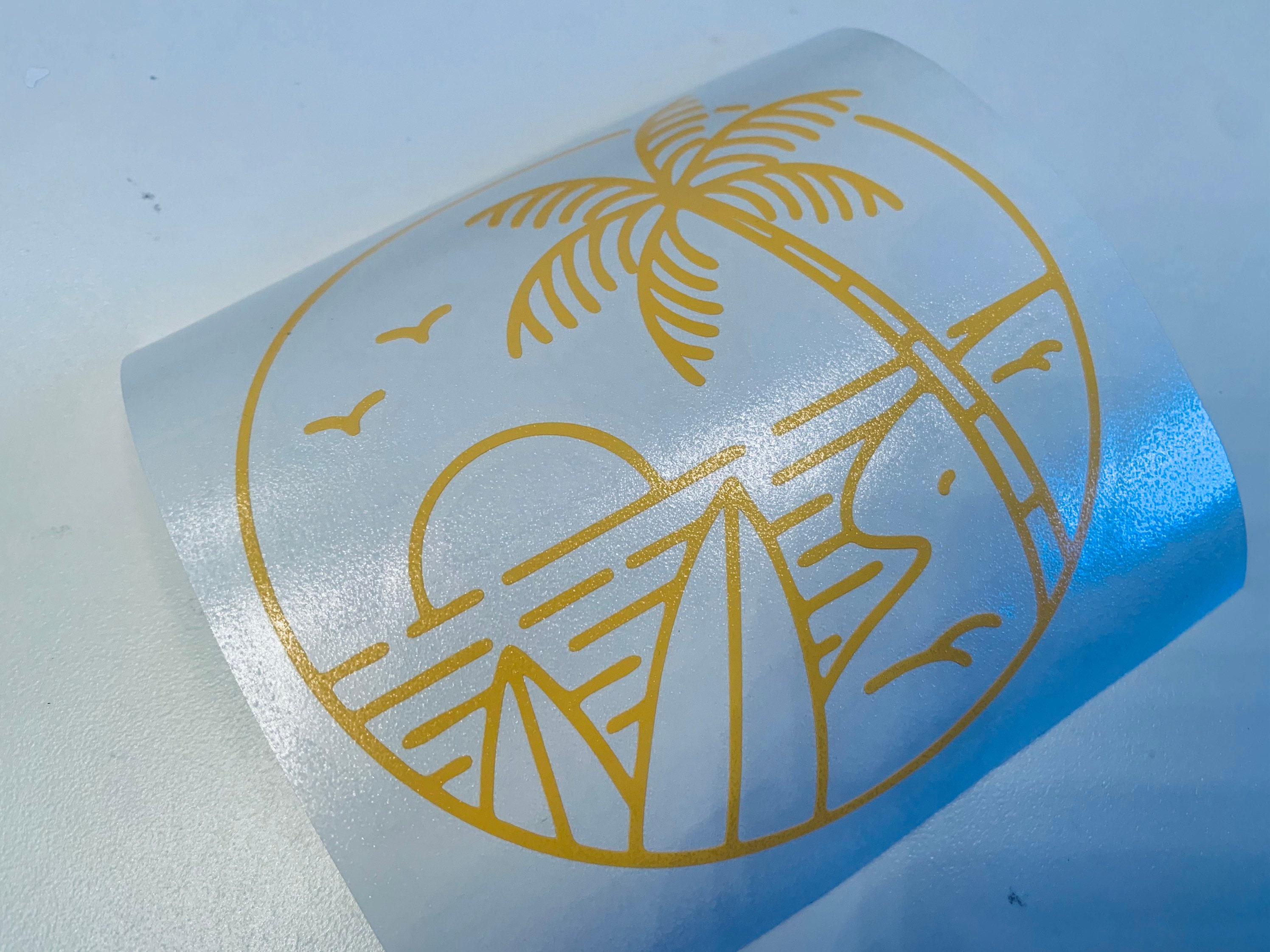 Ocean Vinyl Decal Vinyl Sticker Wave Decal Ocean Decal Car | Etsy