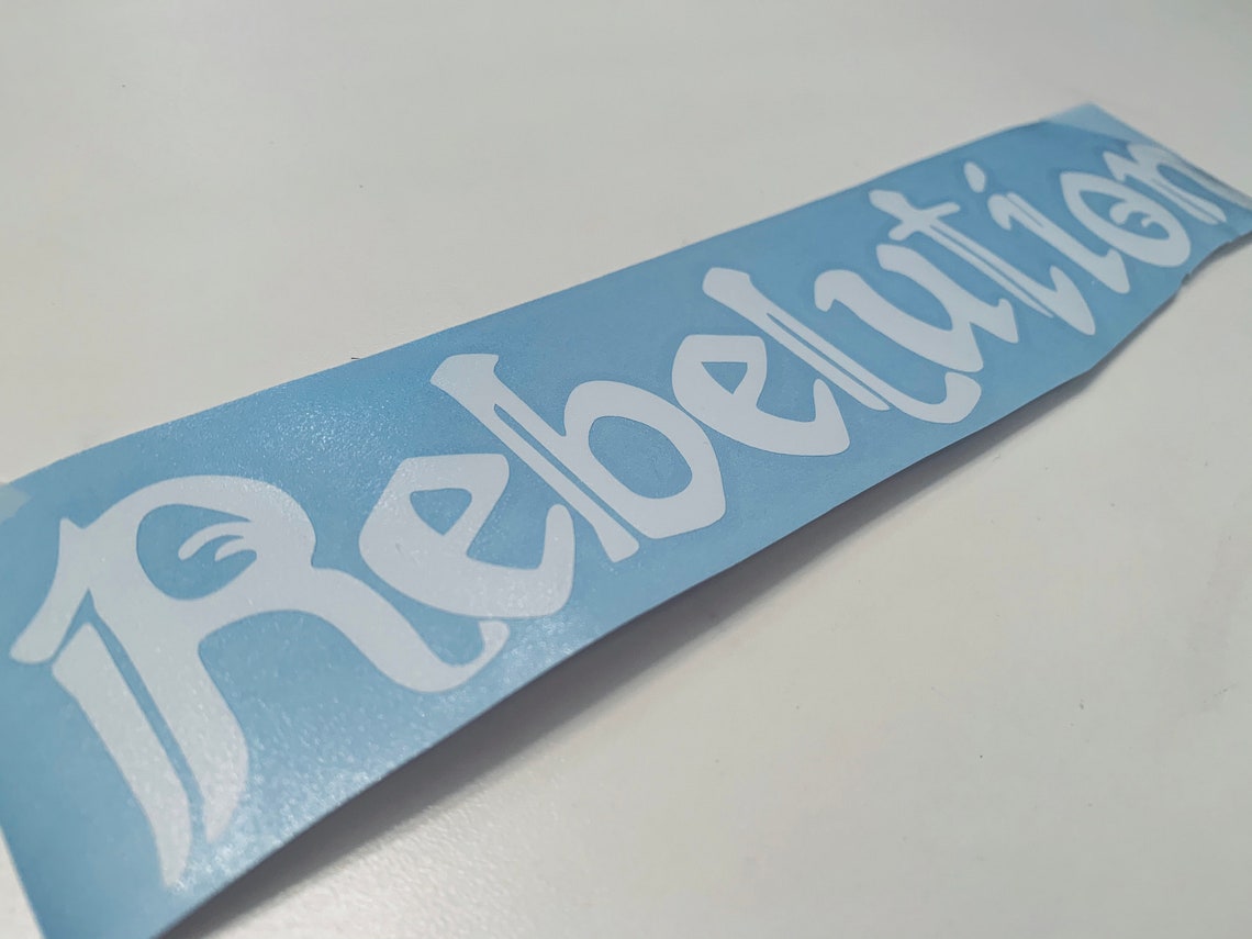 Rebelution Vinyl Sticker Decal DecalWindow Decal | Etsy