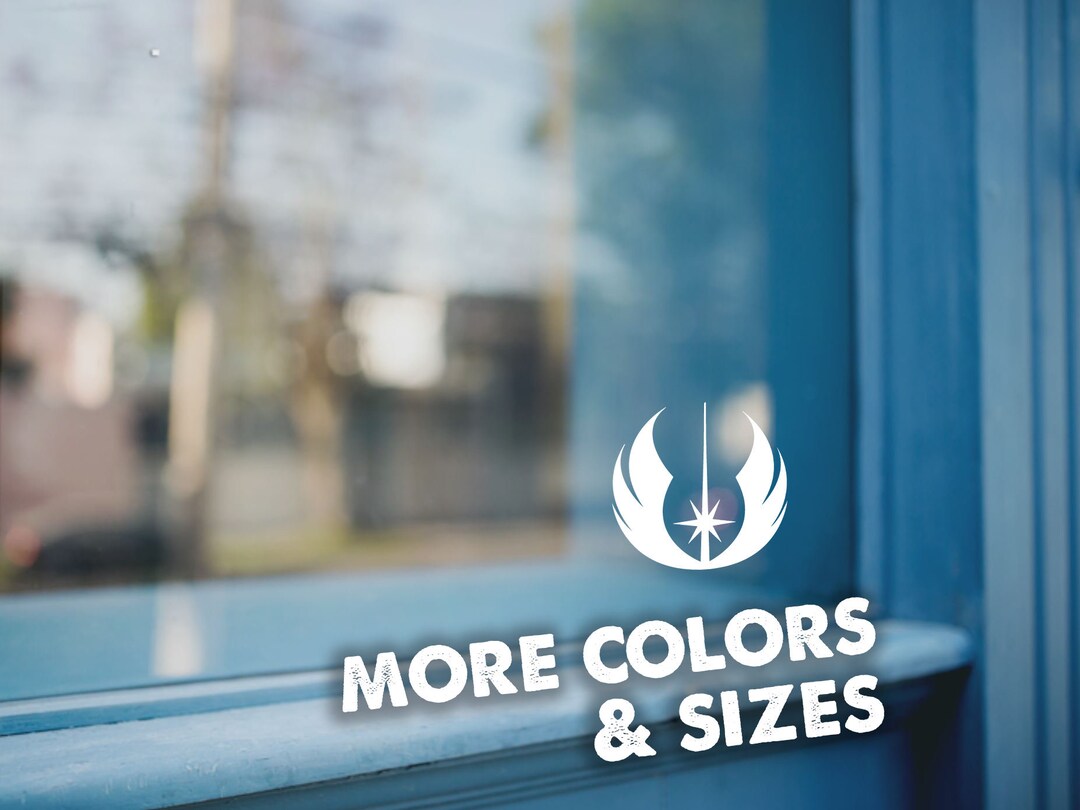 Jedi Order Sticker Decal,car Decal, Window Decal,car Stickers, Laptop ...