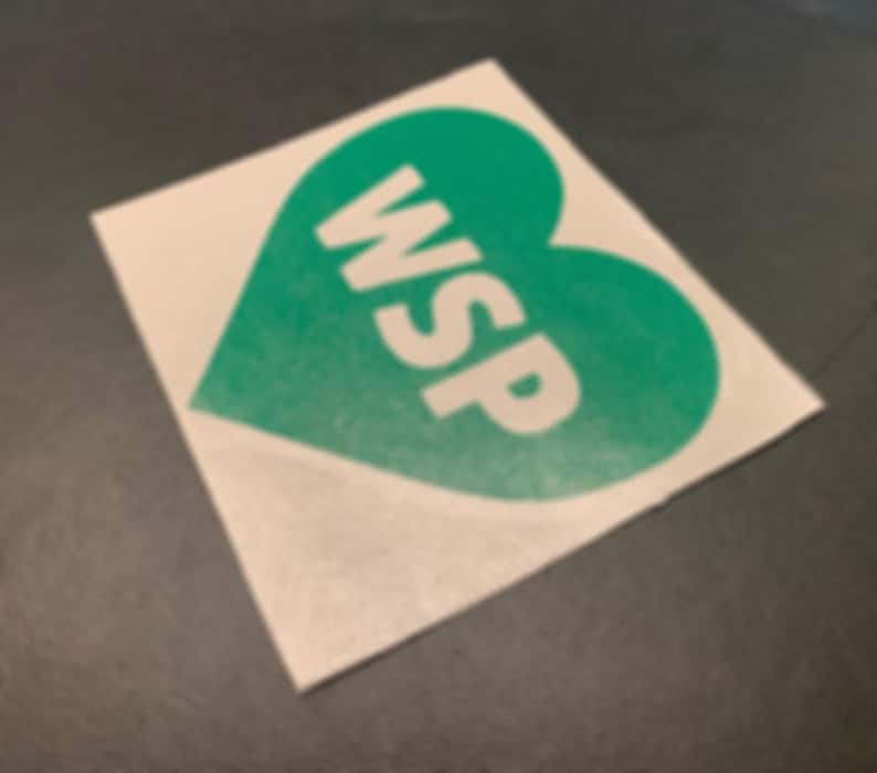 WSP Heart Sticker Decal,car Decal,decal,car Stickers,laptop Sticker,car ...