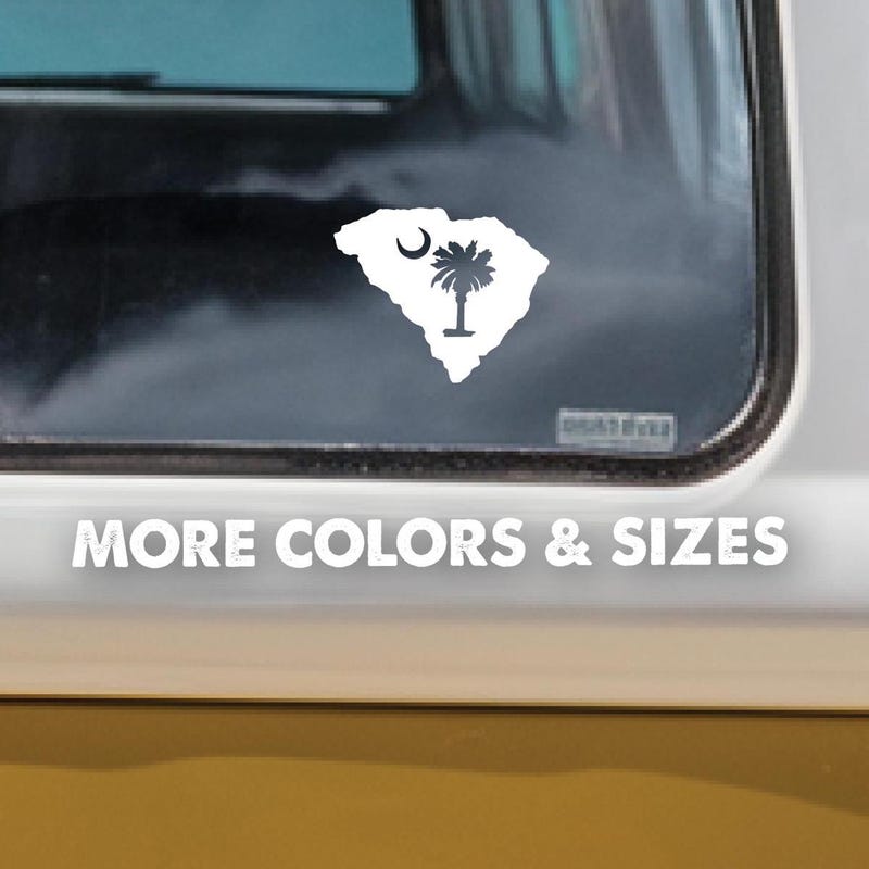 South Carolina Decal - Etsy