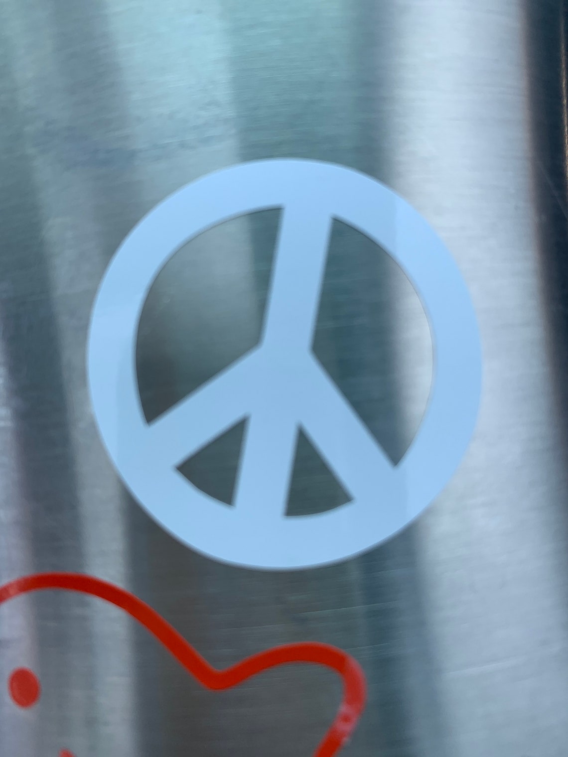 Peace Sign Decal Peace Symbol Decal Peace Symbol Sticker | Etsy