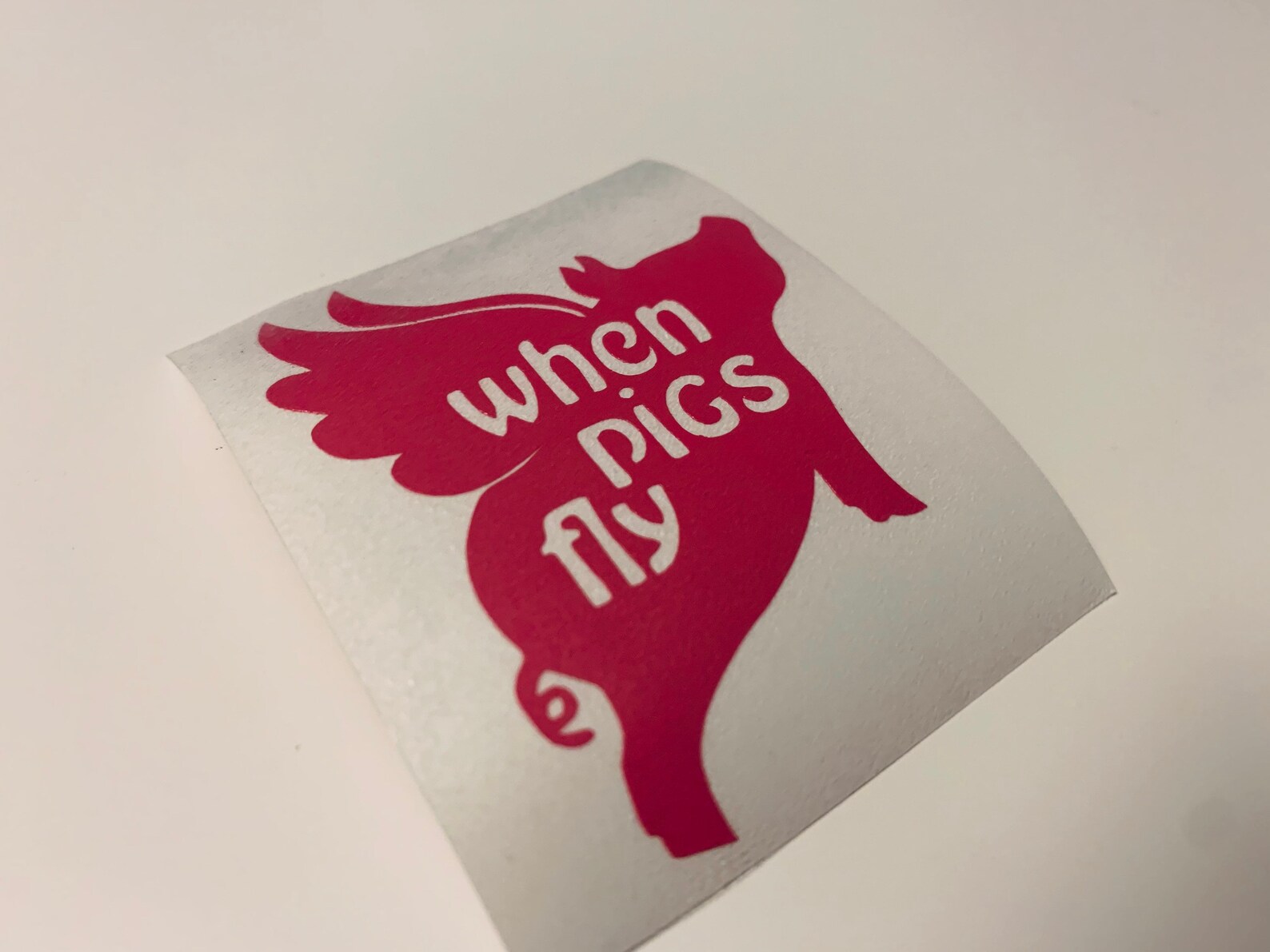 Flying Pig Sticker DecalFlying Pig DecalFlying Pig | Etsy