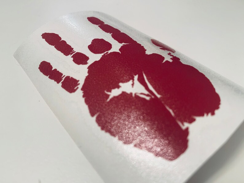 Hand Vinyl Sticker Decal car Decal Window Decalcar - Etsy