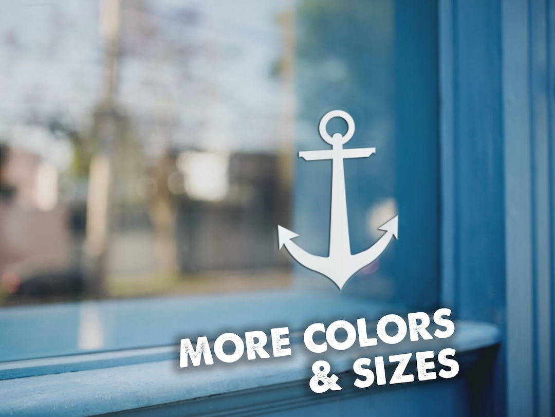 Anchor Sticker Decal,anchor Stickers,car Decal,window Decal,car ...