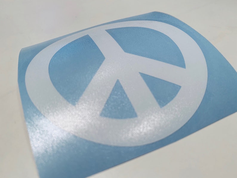 Peace Sign Decal Peace Symbol Decal Peace Symbol Sticker - Etsy