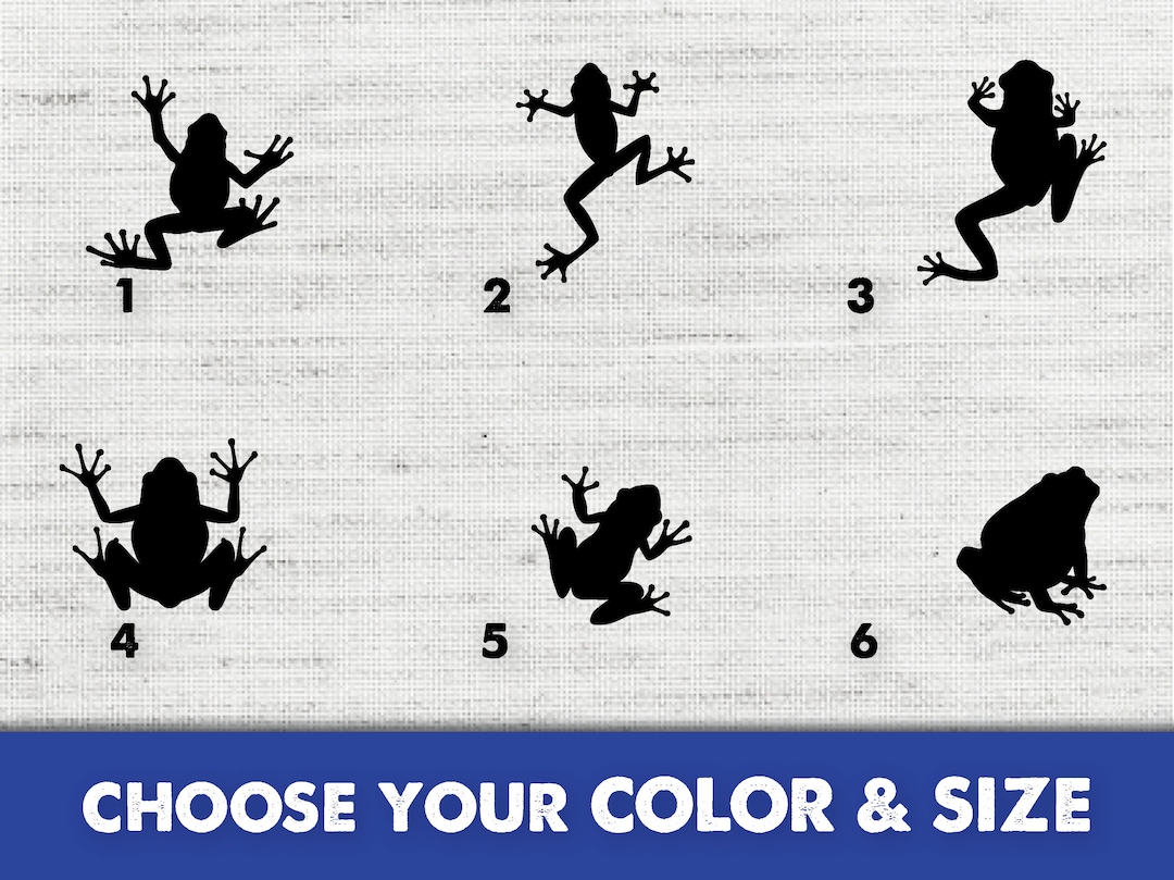 Tree Frog Sticker Decal,tree Frog Decal,tree Frog Sticker,car Decal,car ...