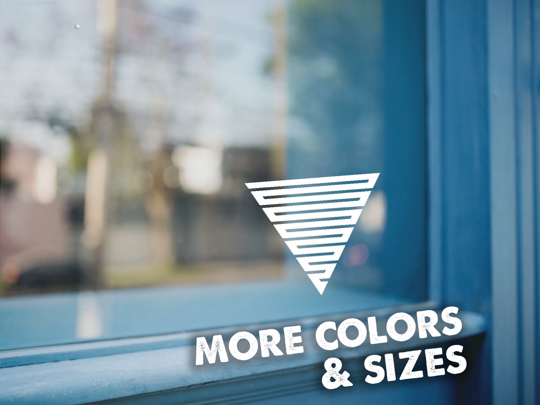 Triangle Vinyl Sticker Deca Car DecalCar StickersLaptop | Etsy