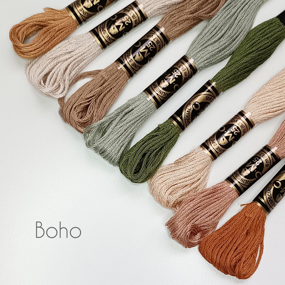 DMC Skein Pack, Embroidery Thread, DMC Thread, Cross Stitch Thread ...