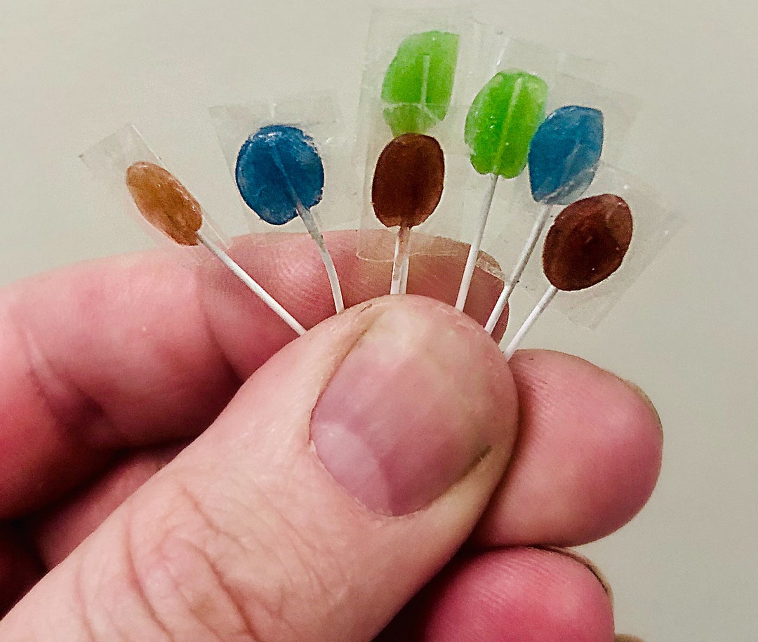 Dollhouse Lollipops - 1:12 Scale Miniature Candy - Dollhouse Miniatures ...