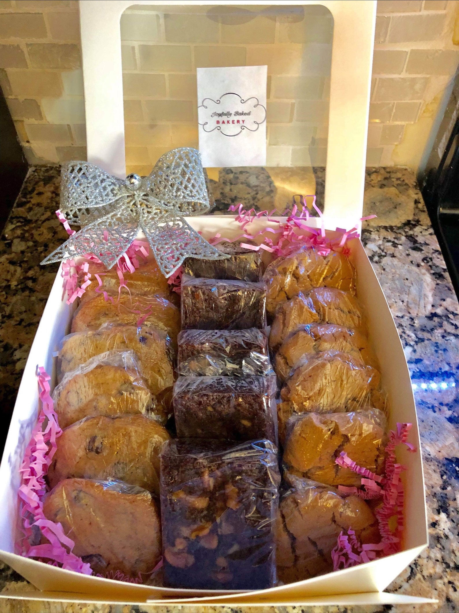 Assorted Cookies and Brownies Gift Box - Etsy