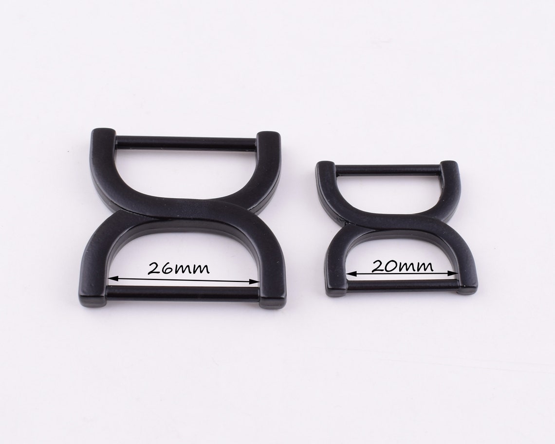 Double D Ring Buckle1'' Metal Slide D Strap Buckle - Etsy