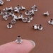 Mini Eyelet Grommet,2mm Hole Metal Grommets Eyelets Small Silver Rapid ...