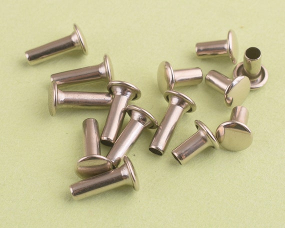 Long Single Rivets Metal Rapid Rivets Button Leatherworking | Etsy